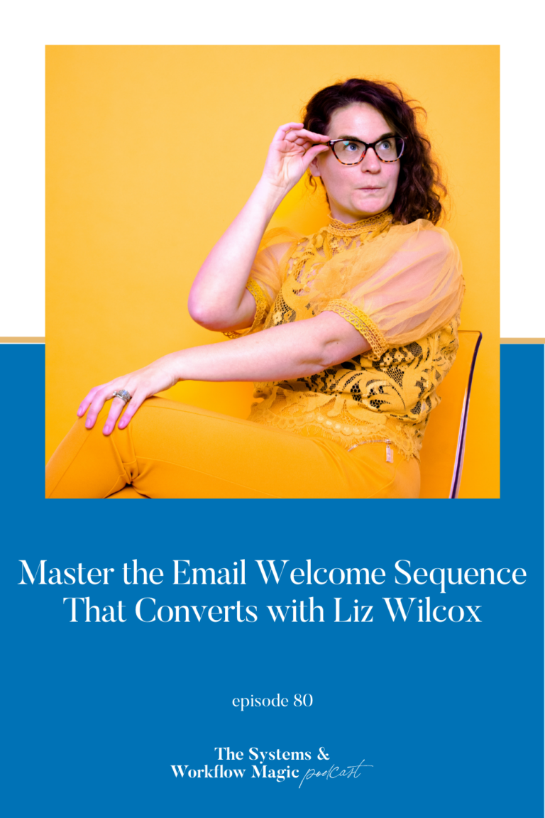 80: Master the Email Welcome Sequence That Converts • Systems, Workflow & Launching Education