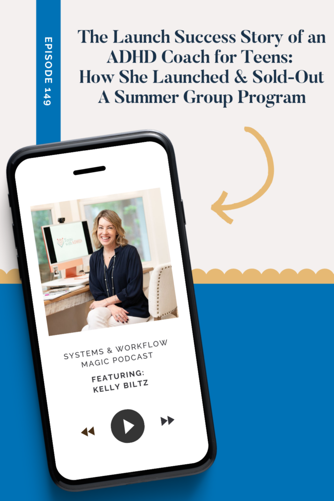 149: A Case Study of an ADHD Coach's Group Program Launch • Systems ...